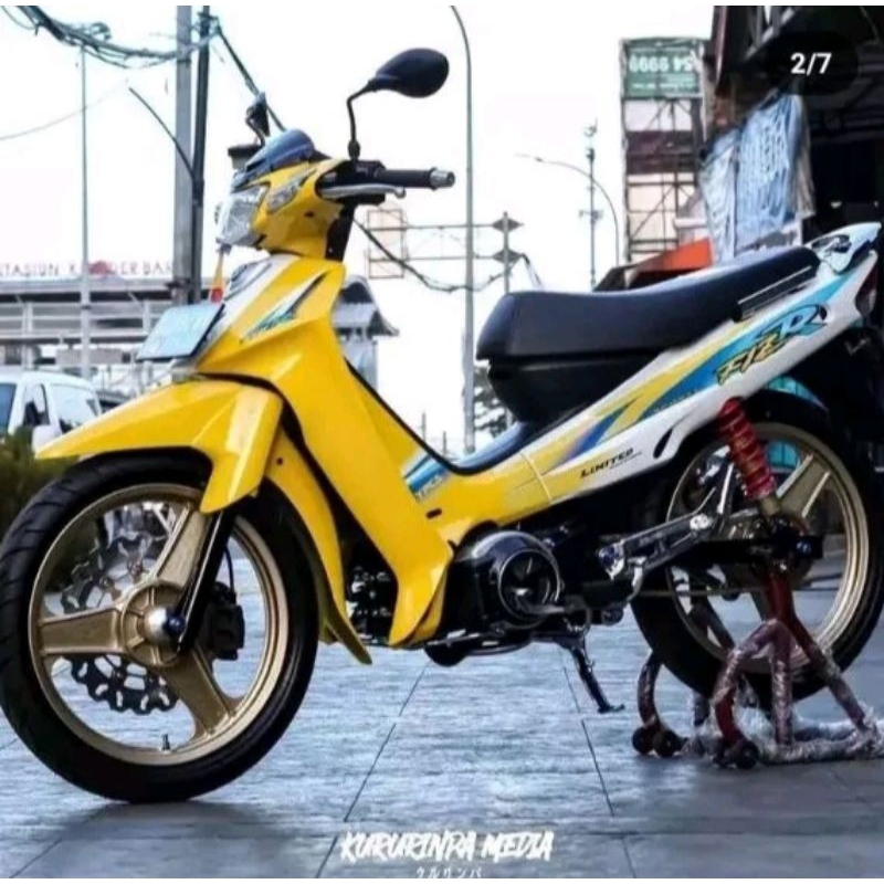 Jual STRIPING FIZ R LE KUNING PUTIH CUSTOM LIMITED EDITION | Shopee ...