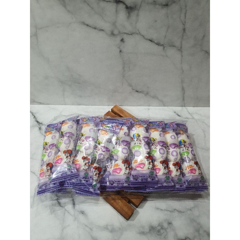 Jual Permen Cemilan Snack Makanan Jadul Youka Marshmallow Kapas Isi ...