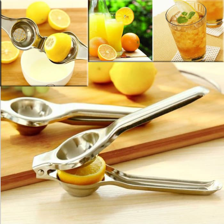 Jual Alat Peras Perasan Lemon Squeezer Jeruk Nipis Stainless Steel Besi ...