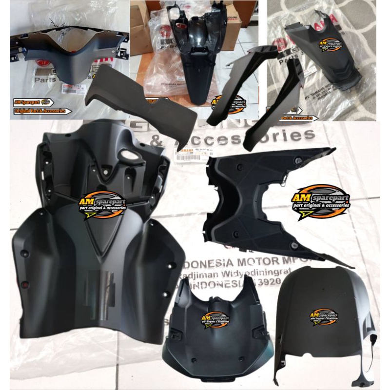 Jual Paket Full Set (10pcs), Cover Body Kasar Full Set Xeon Gt 125 2SV ...