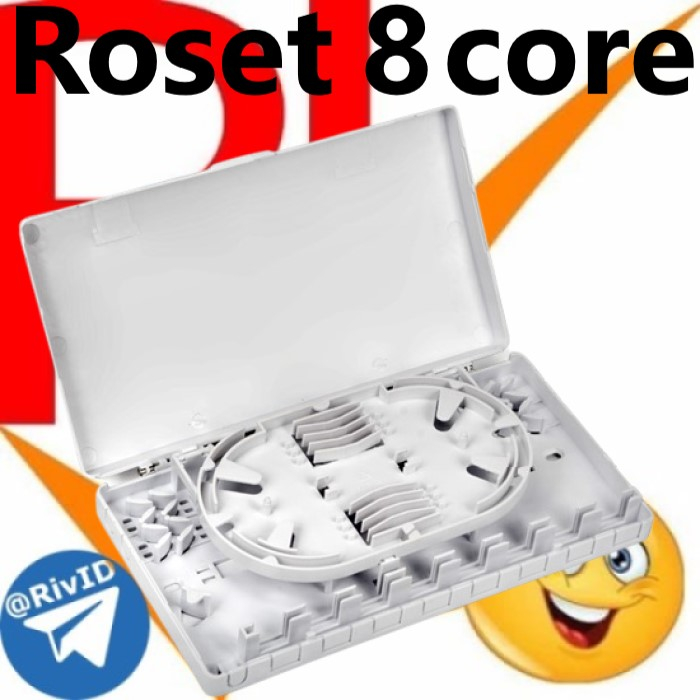 Jual Roset 8 core OTB 8c Kosongan 8Core SC Fiber Optic Wall Desk Mount ...
