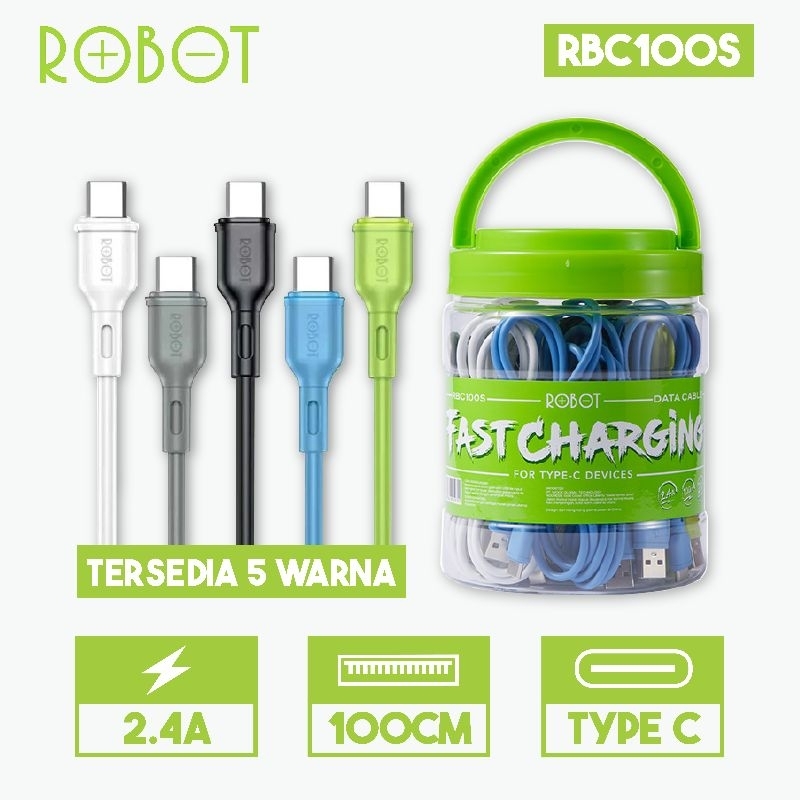 Jual ROBOT RBC100S kabel data dan charger type C jual eceran | Shopee ... Jual ROBOT RBC100S kabel data dan charger type C jual eceran | Shopee ...