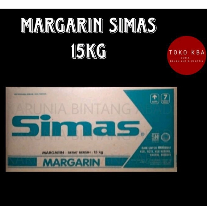 Jual Margarin Mentega Kue Simas 15 KG | Shopee Indonesia