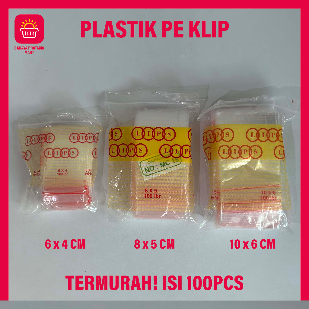 Jual PLASTIK KLIP / PLASTIK ZIPLOCK Plastik klip 5x8 6x10 4x6 7x10 ...