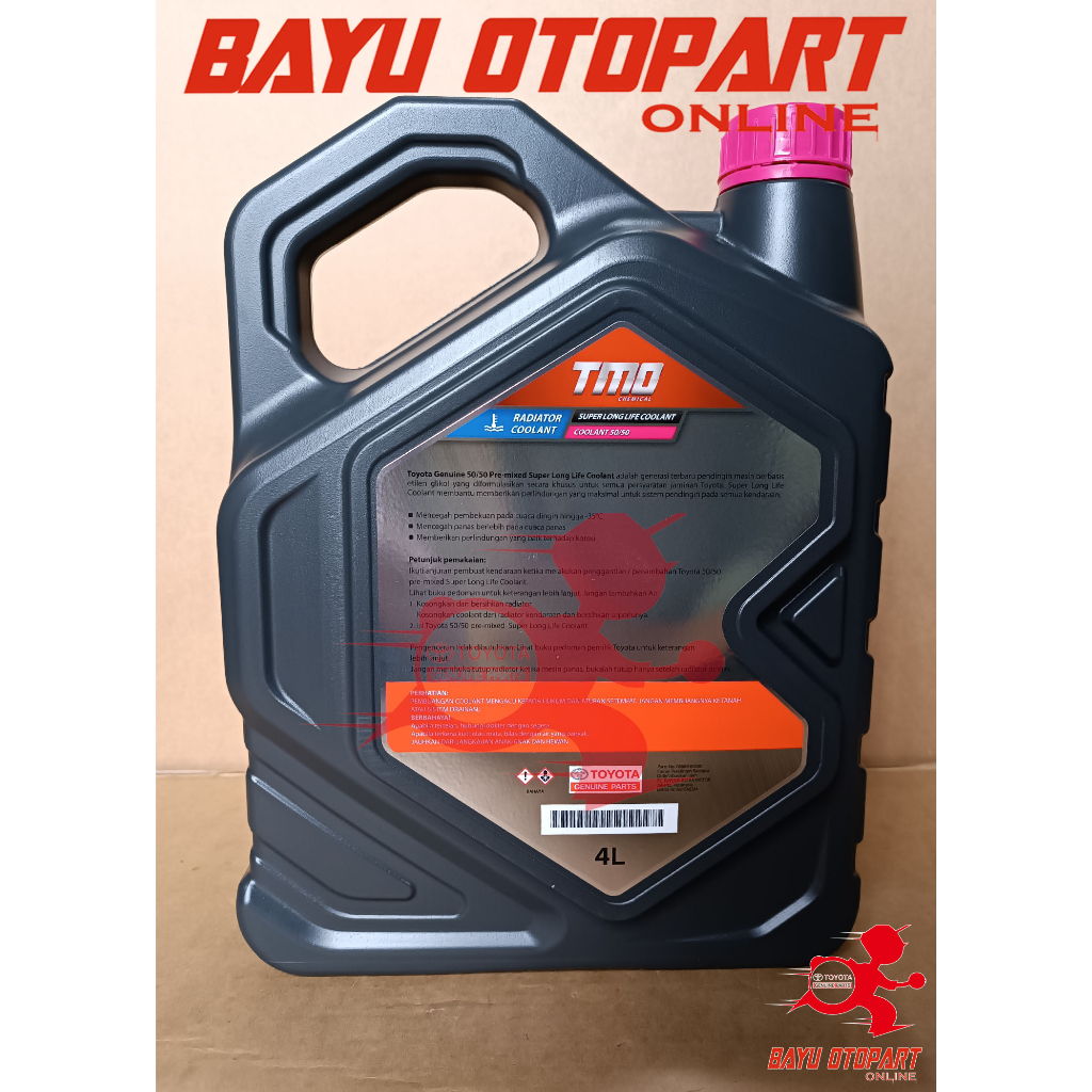 Jual AIR RADIATOR TMO / RADIATOR COOLANT SUPER LONG LIFE 50/50 ( 4 ...