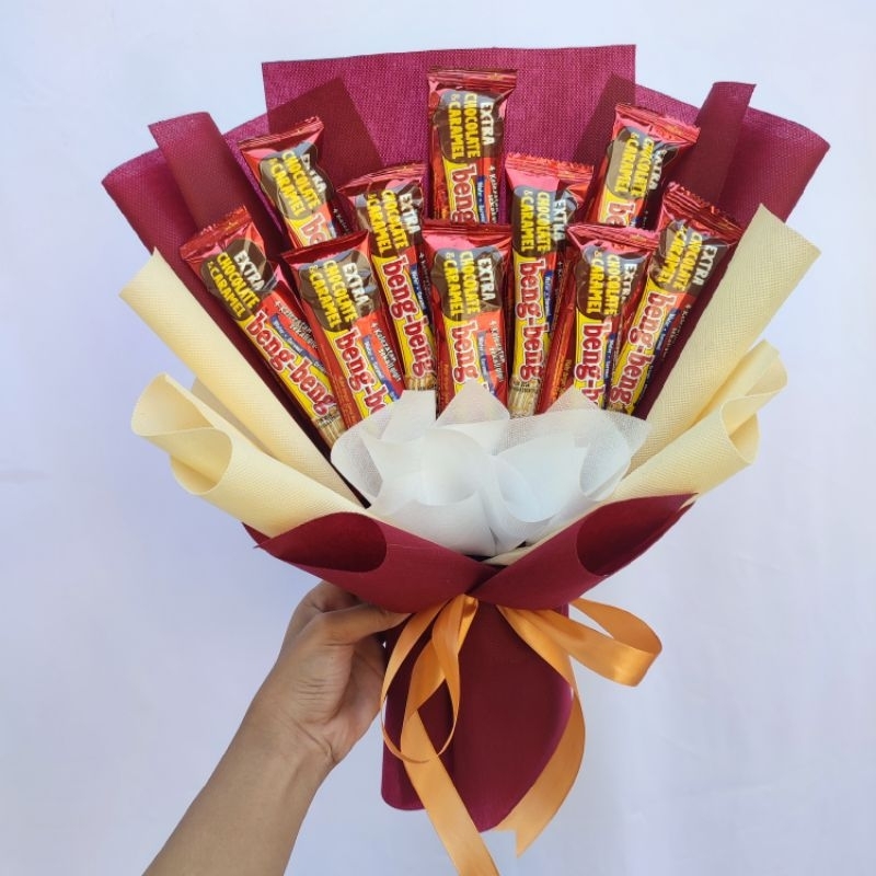 Jual Buket snack beng beng isi 10 pcs / bucket snack / bouquet | Shopee ...
