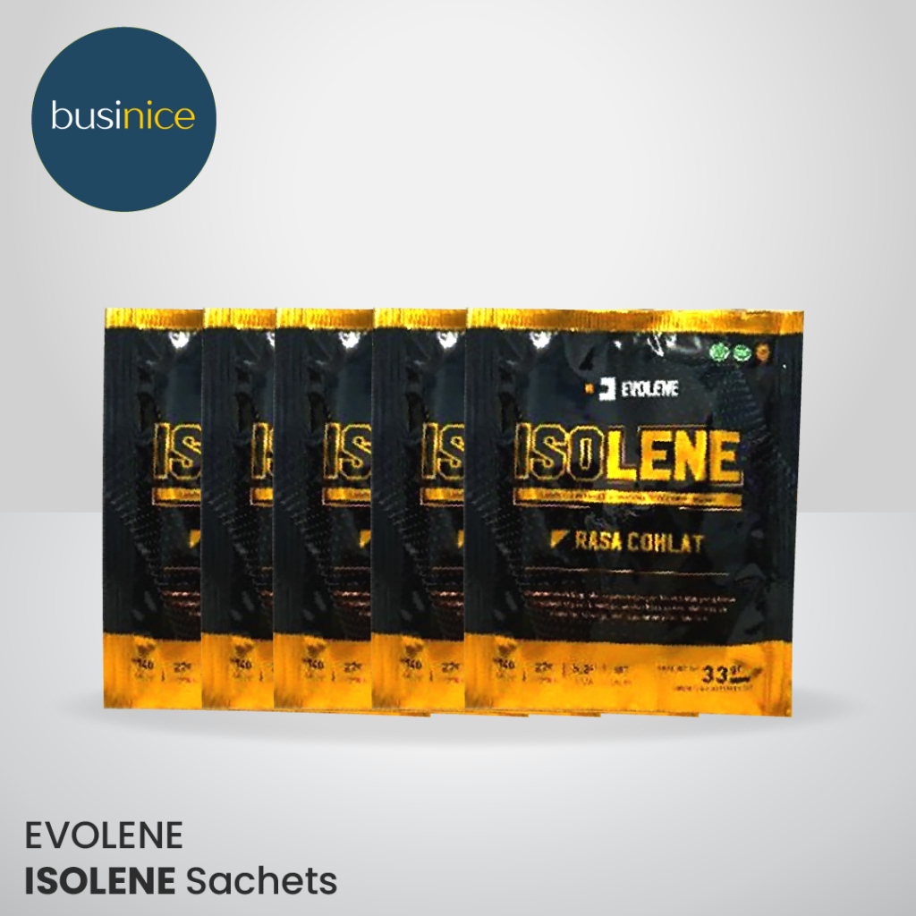 Jual Evolene Isolene Sachets Whey Protein Isolate Sachets | Shopee ...