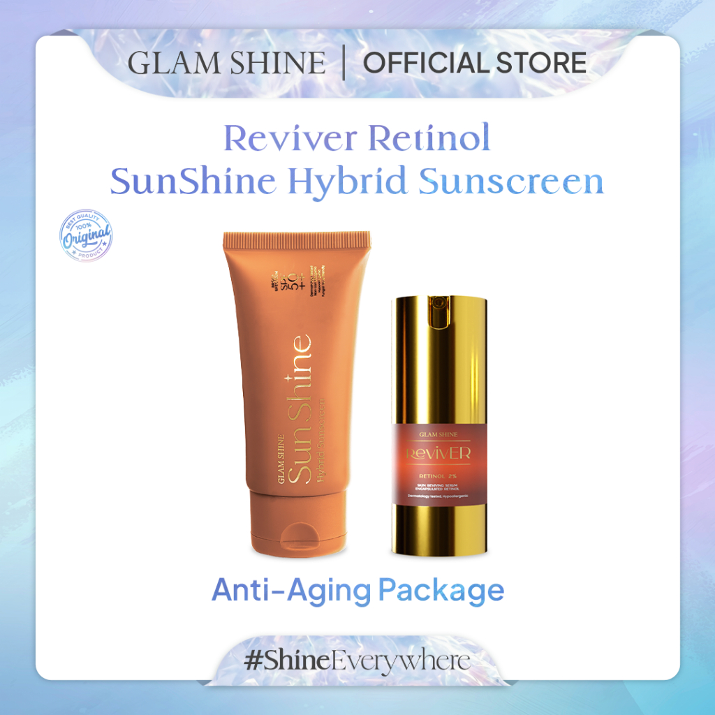 Jual GLAM SHINE COSMETICS [Anti-Aging Package] Reviver Retinol ...