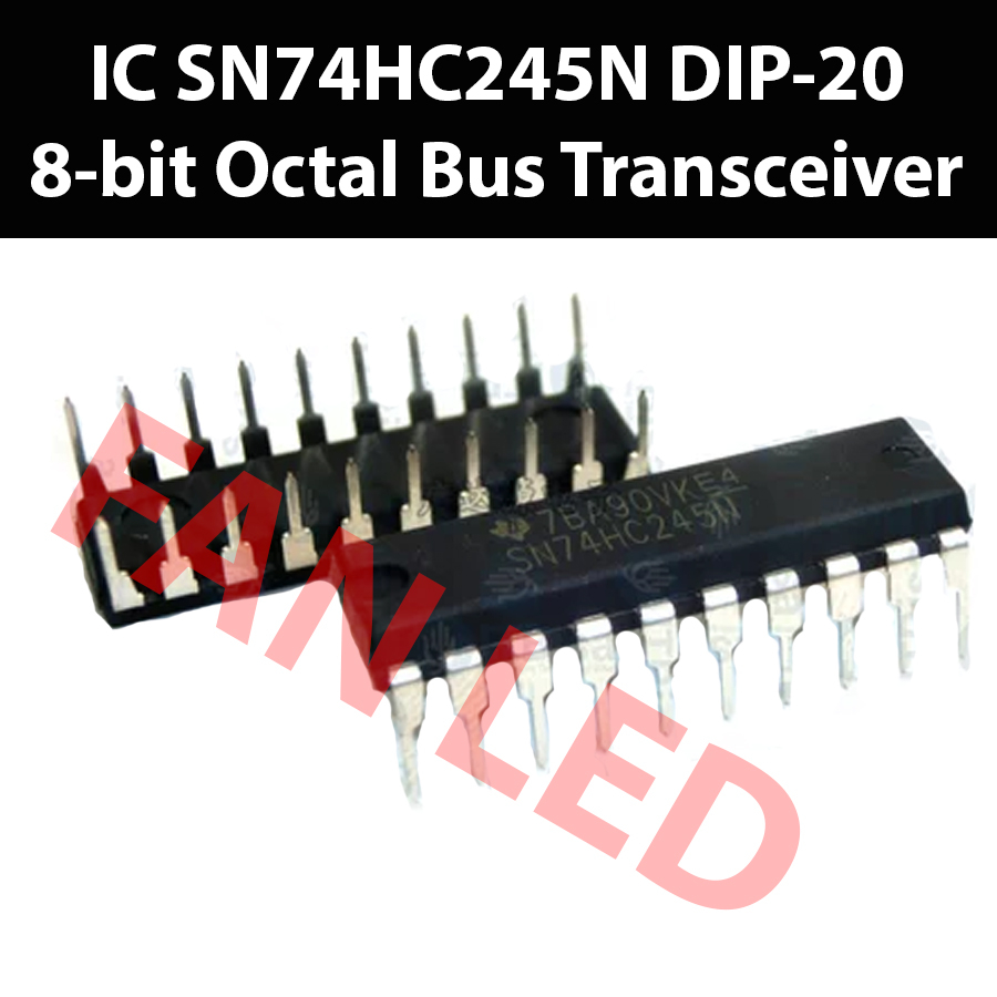 Jual Chip IC HC245N SN74HC245N DIP-20 SN 74HC245N 74HC245 | Shopee ...