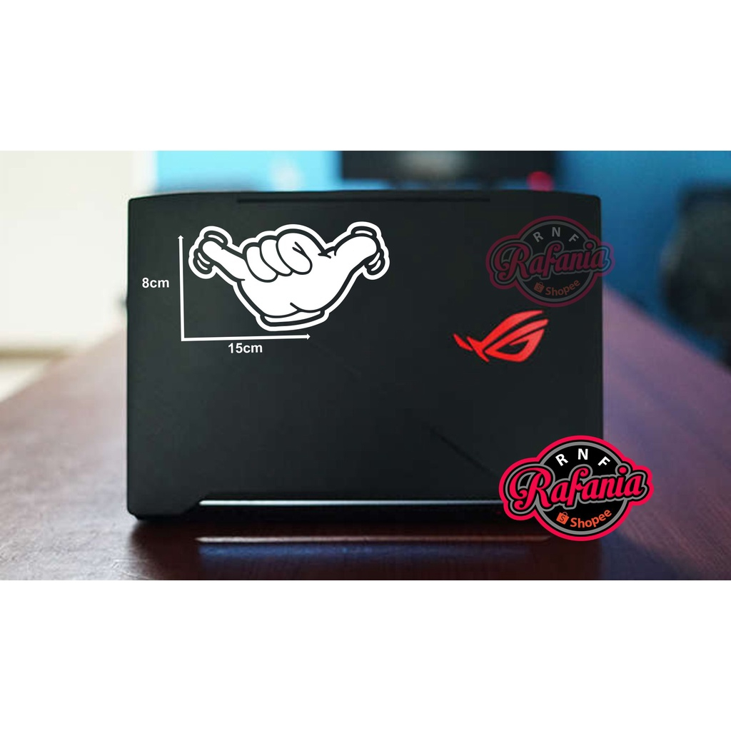 Jual STICKER STICKER laptop tangan oleng KACA PINTU MOBIL TRUCK/PICK UP ...