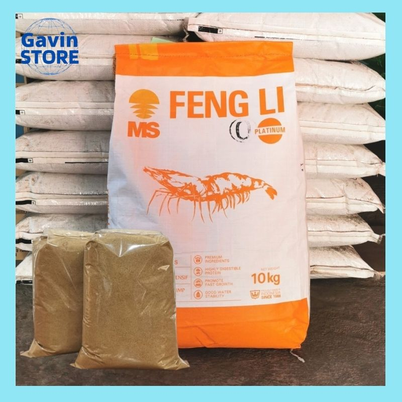 Jual Fengli Pelet Pakan Ikan Tenggelam Pelet Udang Fengli 0-1 Pakan Udang Burayak 250 Gram ...