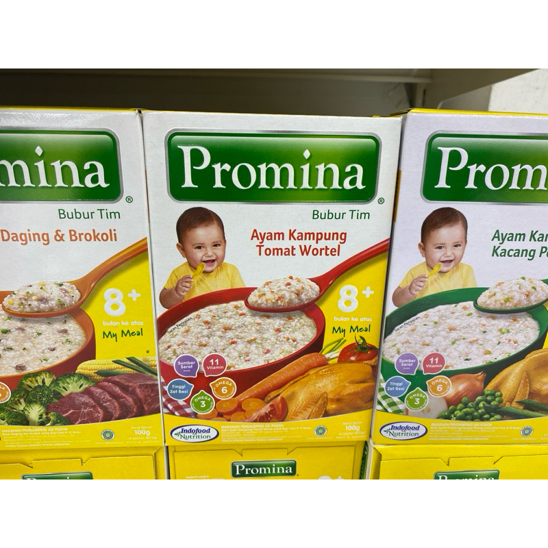 Jual Promina bubur tim 8+ kemasan 100g | Shopee Indonesia