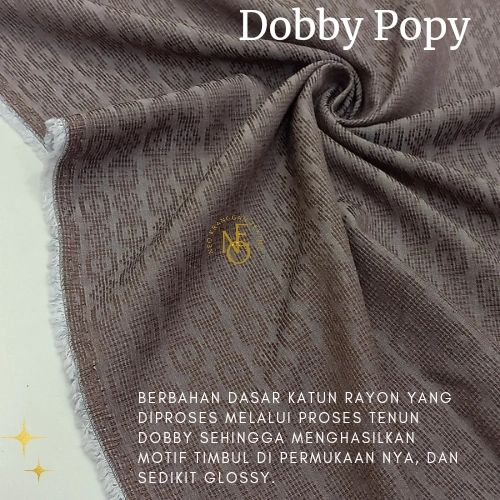 Jual KAIN DOBBY POPPY 58" (Harga Per 0,5 Meter) | Shopee Indonesia