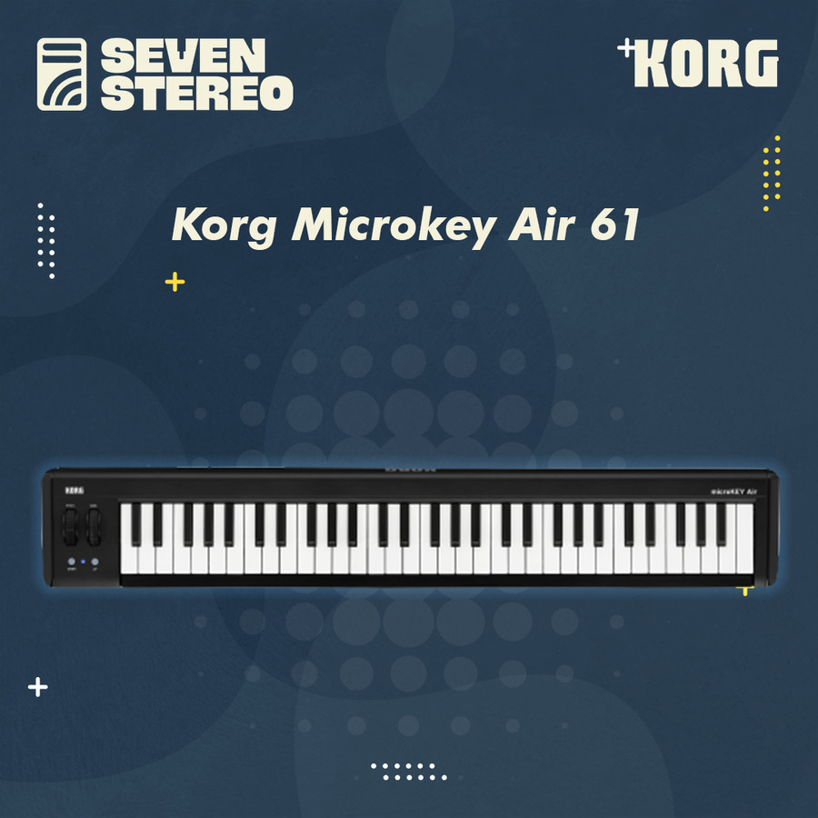 Jual Korg microKEY 2 AIR 61 Key Bluetooth MIDI Keyboard Controller ...