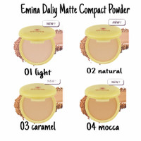 Jual Emina Daily Matte Compact Powder 11 g | Shopee Indonesia