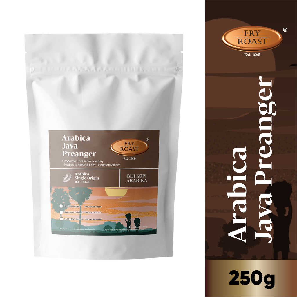 Jual KOPI ARABIKA JAVA PREANGER 250 GRAM (BIJI/BUBUK) | Shopee Indonesia