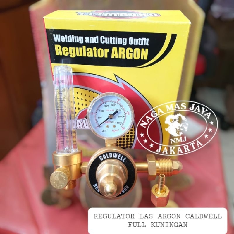 Jual REGULATOR LAS ARGON CALDWELL KUNINGAN / REGULATOR GAS ARGON CALDWELL FULL KUNINGAN | Shopee ...