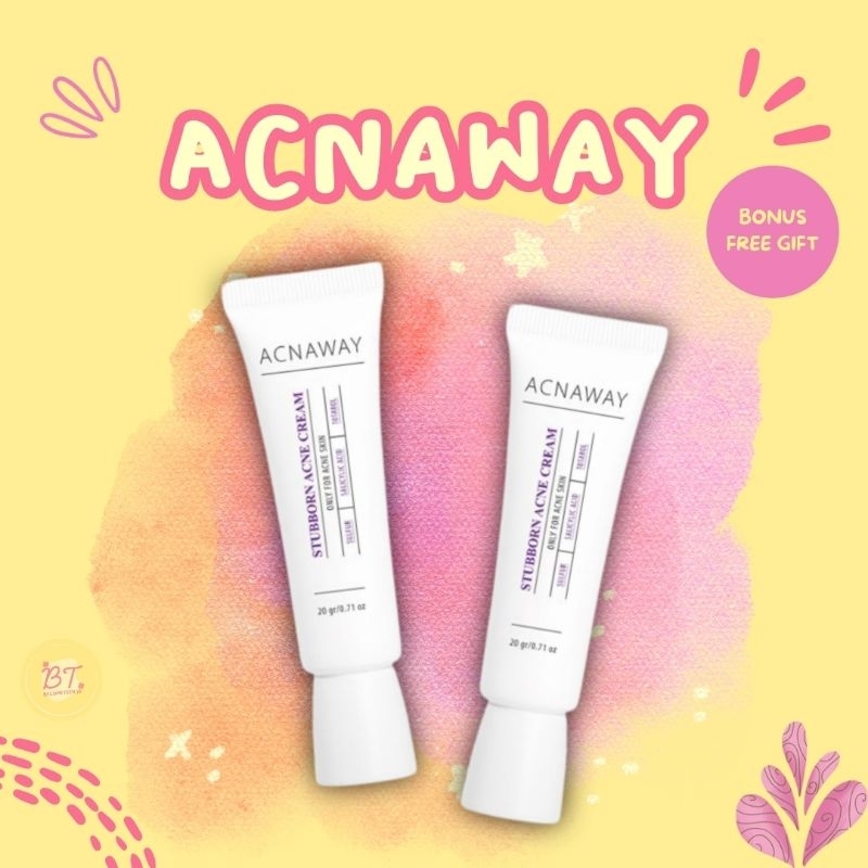 Jual (READY STOCK) ACNAWAY Stubborn Acne Cream Krim Jerawat Acne Spot ...