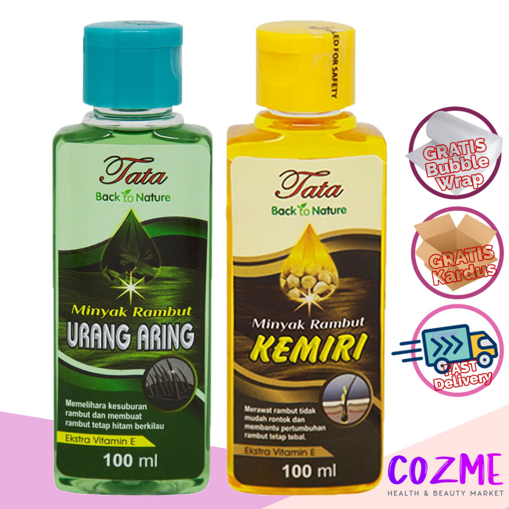 Jual TATA Back To Nature Minyak Rambut 100mL | Shopee Indonesia