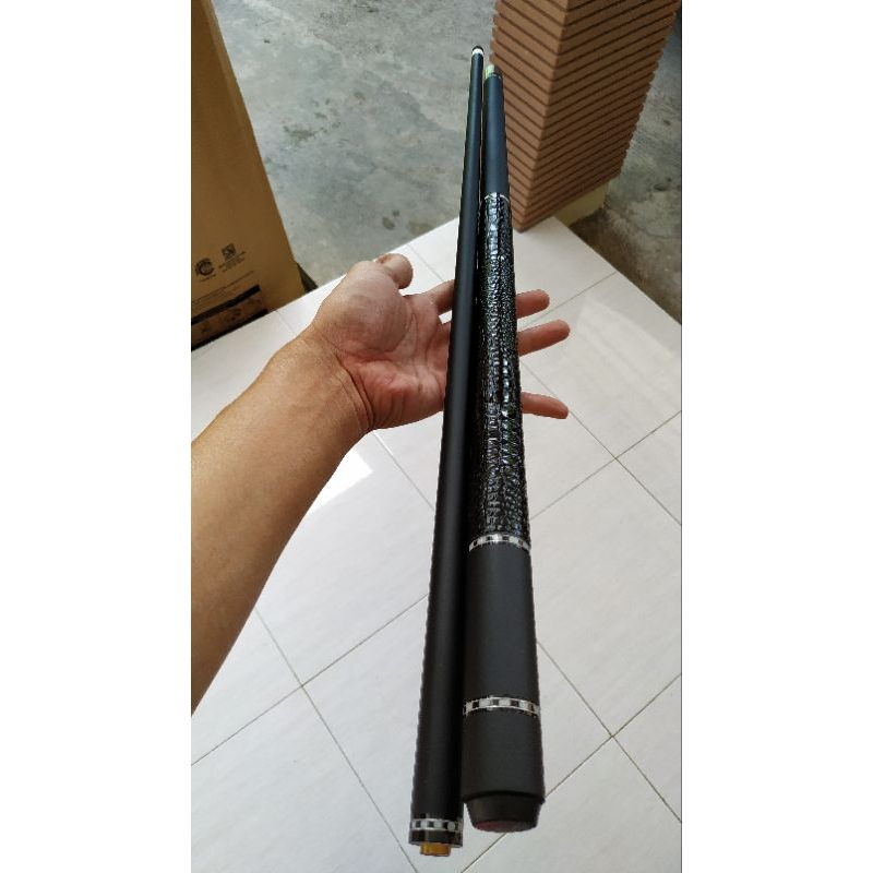 Jual stick stik billiard biliard bilyard uniloc import black furious ...