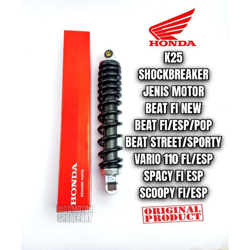 Jual SHOCKBREAKER BELAKANG HONDA BEAT FI K25 ORIGINAL ASLI - SCOOPY FI ...