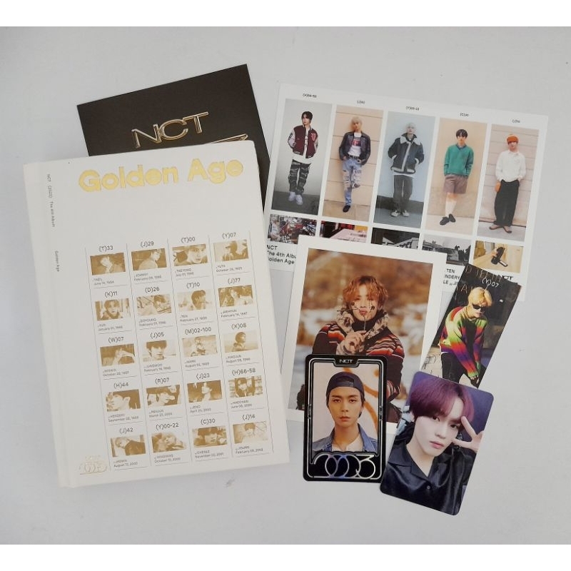 Jual ALBUM PHOTOBOOK NCT 2023 GOLDEN AGE ARCHIVING VER. UNSEALED ...