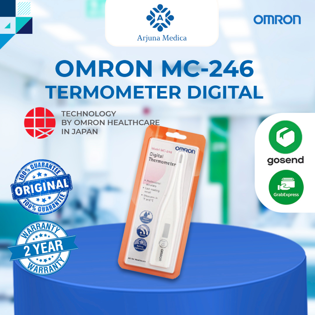Jual Termometer Digital Omron MC-246 | Alat Pengukur Suhu Tubuh | Orginal | Bergaransi Resmi ...