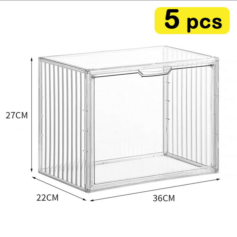 Jual HEINO Transparent Storage Display Box Rak Tas Kotak Penyimpanan ...