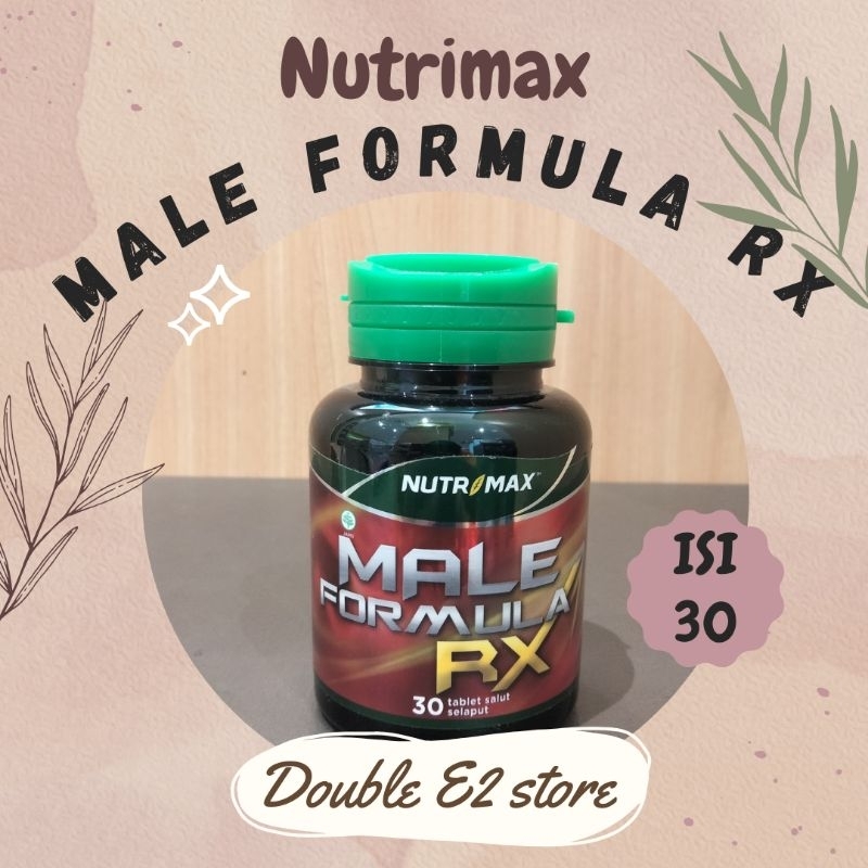 Jual NUTRIMAX MALE FORMULA RX isi 30 | Shopee Indonesia
