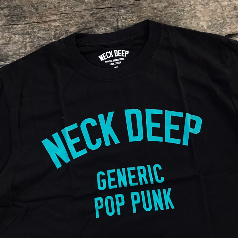 Jual NECK DEEP GENERIC POP PUNK TSHIRT BLACK (RILSAN TOUR ASIA ...