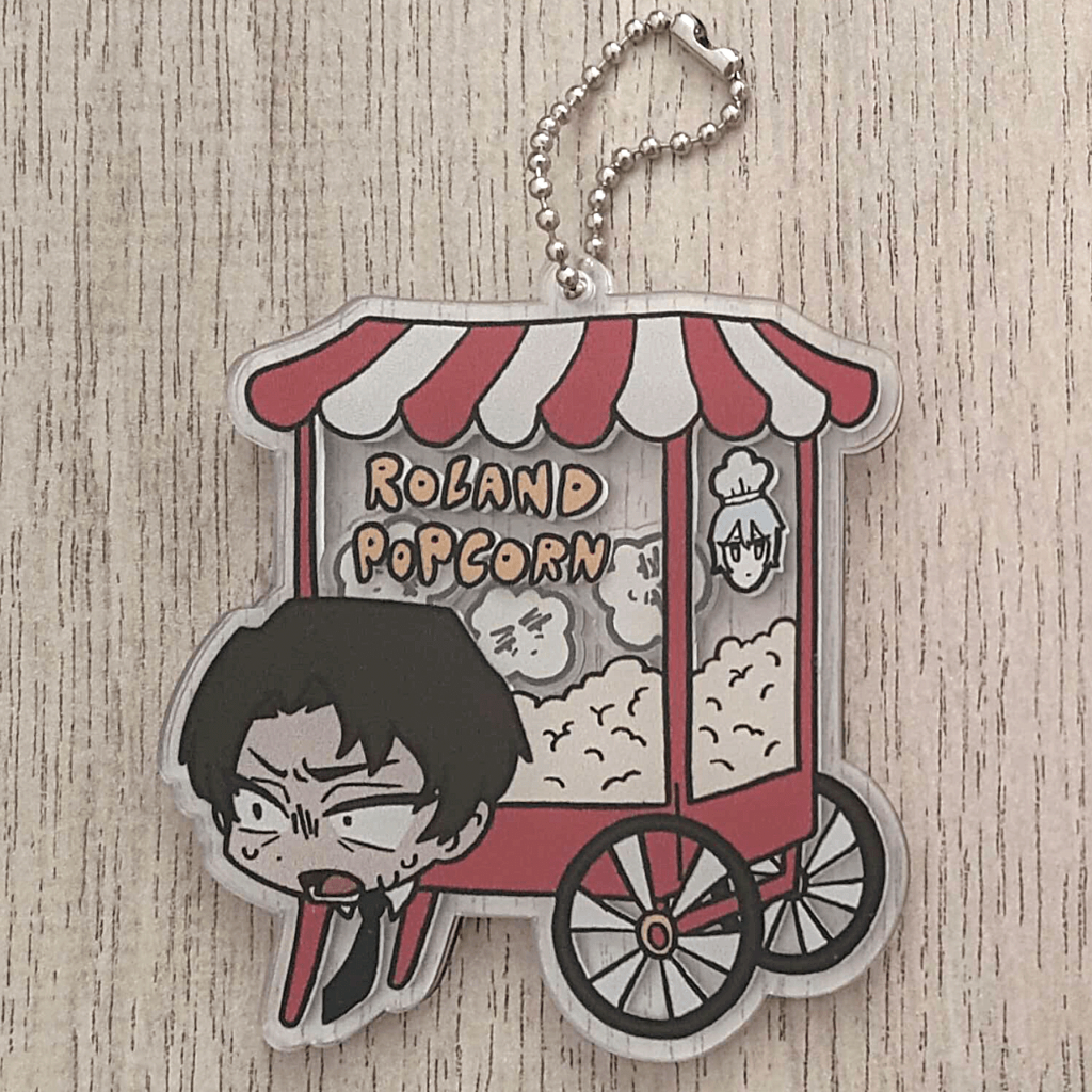 Jual Library of Ruina Roland Shaker Machine Keychain Fanart by Tofuaru ...