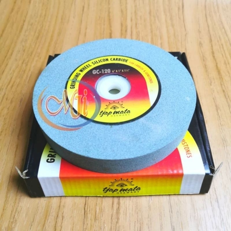 Jual Batu Gerinda Duduk Asah Poles 6 inch Grit 80 100 120 Tjap Mata ...