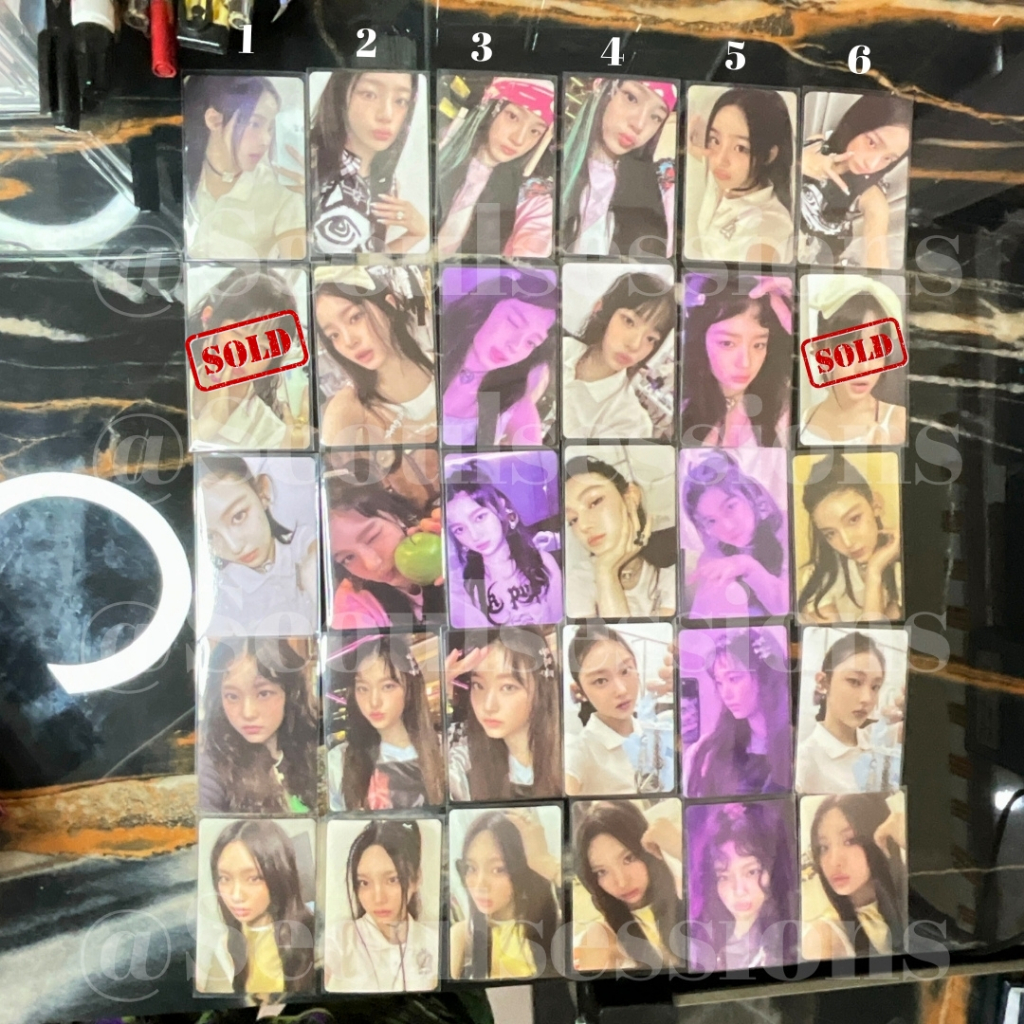 Jual [READY] NEWJEANS GET UP WEVERSE VERSION PC Photocard Minji Hanni ...