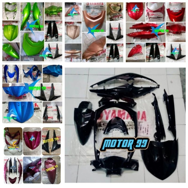 Jual Paket cover body halus full set mio soul gt 115 asli ori Yamaha ...