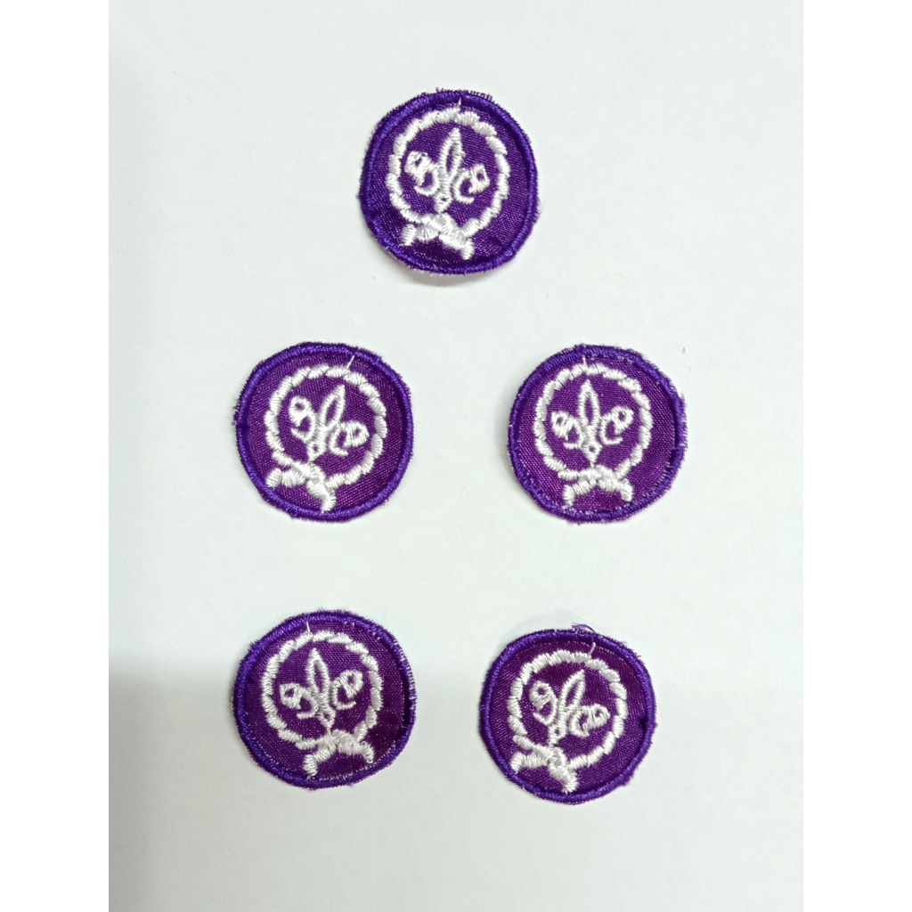 Jual 5x tanda pandu dunia pramuka putri / lambang pramuka putri / tanda ...