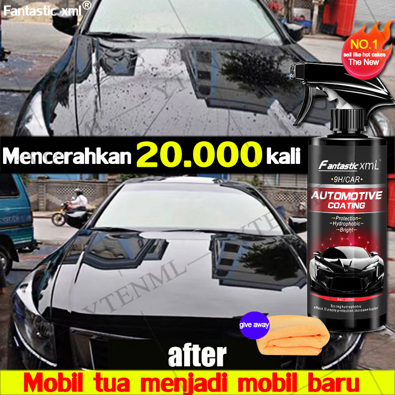 Jual Pengkilap Body Motor Dan Mobil Efek Daun Talas Semi Nano Coating | Shopee Indonesia