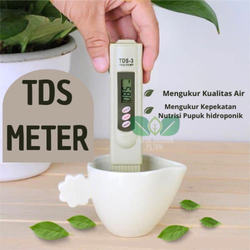 Jual Digital Tds Meter Alat Ukur Nutrisi Hidroponik TDS METER alat uji kualitas air kemurnian ...