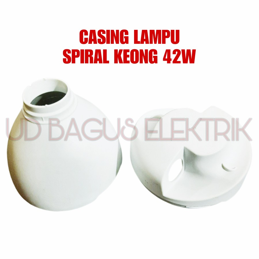 Jual CASING LAMPU SPIRAL KEONG 42W ORIGINAL BAHAN TAHAN PANAS | Shopee ...
