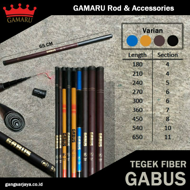 Jual JORAN TEGEK GAMARU GABUS LENTUR PANJANG 180 210 240 270 300 360 ...