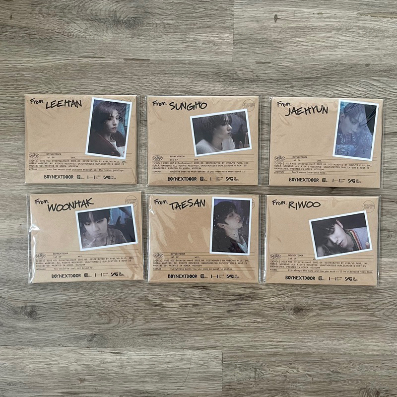 Jual [READY] ALBUM BOYNEXTDOOR WHY LETTER VER SEALED | Shopee Indonesia