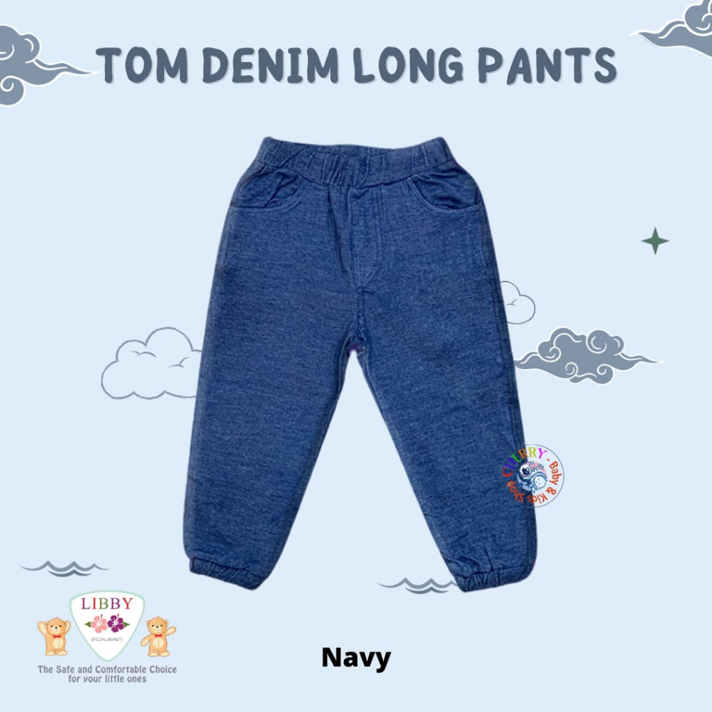 Jual Libby Tom Short Denim 9 Bulan - 8 Tahun Celana Pendek Denim / Motf / Polos Anak Unisex ...