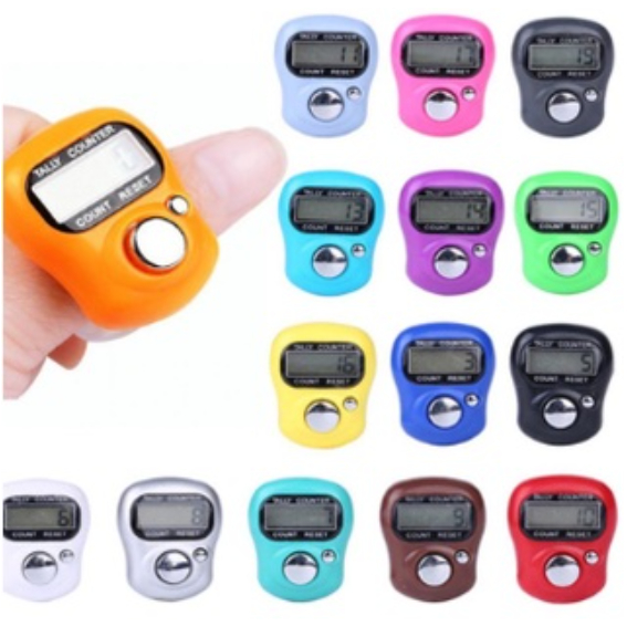 Jual Tasbih Digital Mini Led Alat Hitung Digital Tasbih Jari Elektronik Finger Tasbeeh