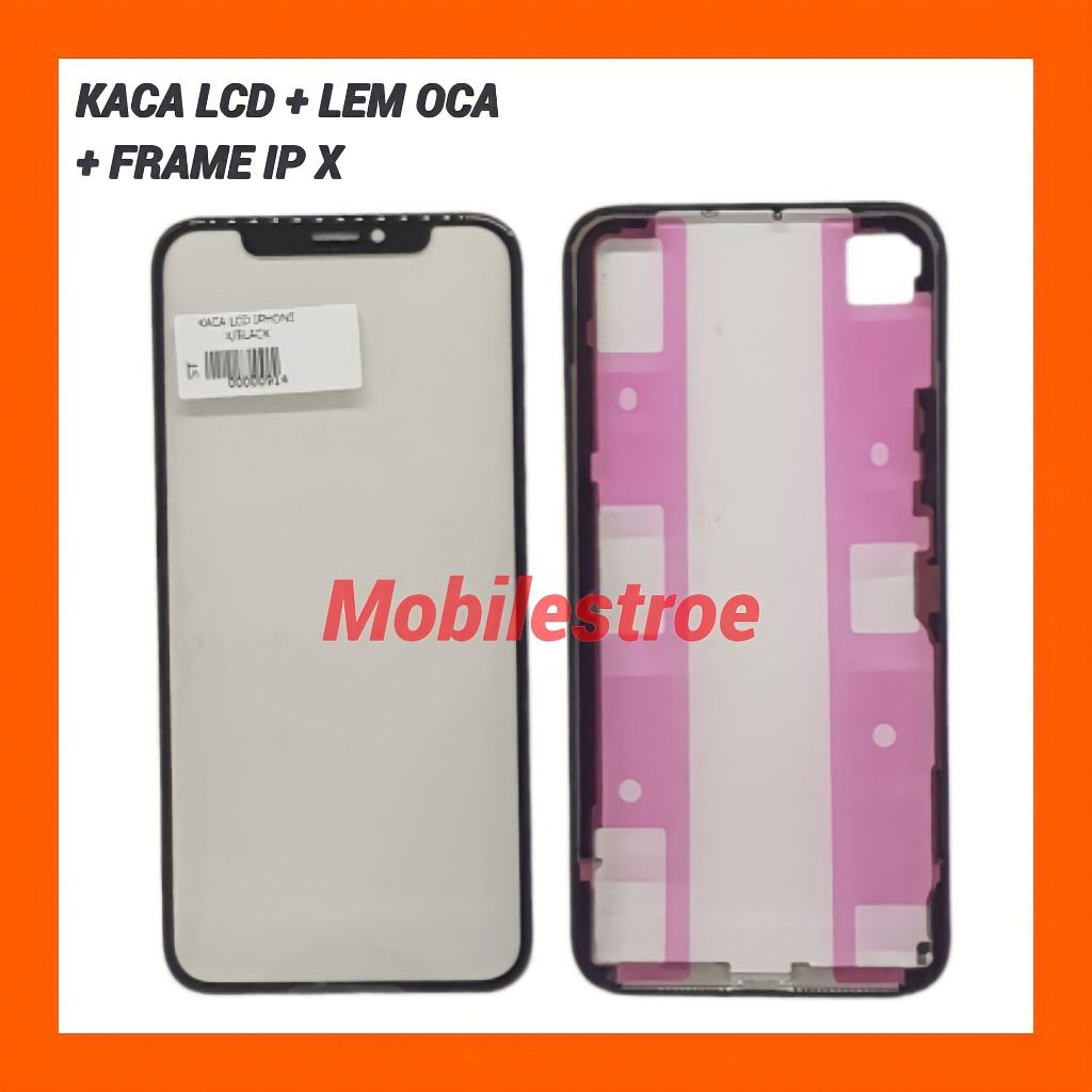 Jual KACA LCD + LEM OCA + FRAME IP X ORIGINAL | Shopee Indonesia