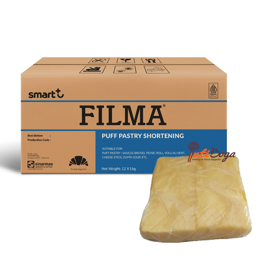Jual FILMA Puff Pastry Shortening 1 Kg – Korsvet | Shopee Indonesia