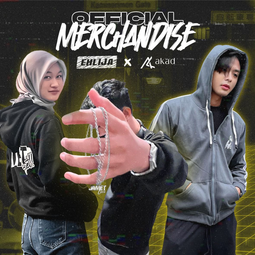 Jual OFFICIAL MERCHANDISE EHLIJA X AKAD - JAMET CIRCLE | Shopee Indonesia