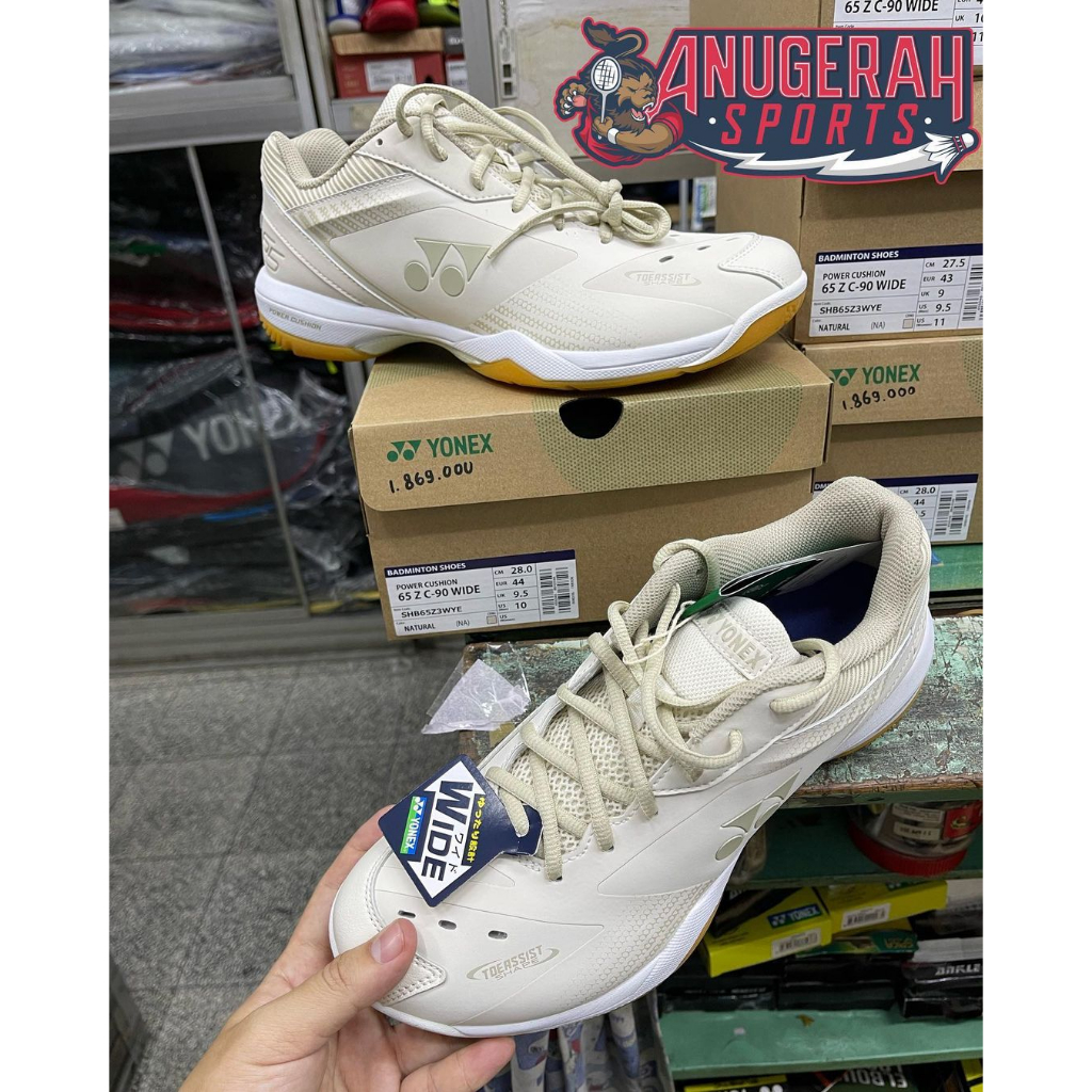 Jual Sepatu Badminton YONEX POWER CUSHION SHB 65 Z C-90 WIDE (SHB65Z3WY) ORIGINAL | Shopee Indonesia