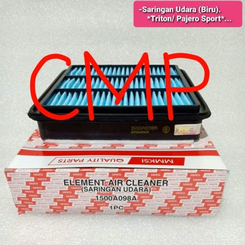 Jual AIR FILTER SARINGAN UDARA MITSUBISHI TRITON PAJERO SPORT 1500A098 ...