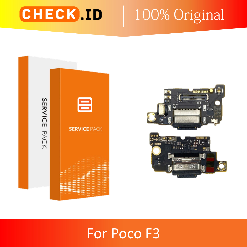 Jual [ CHECK.ID ] KONEKTOR CHARGER MIC SUBBOARD XIAOMI POCOPHONE POCO ...