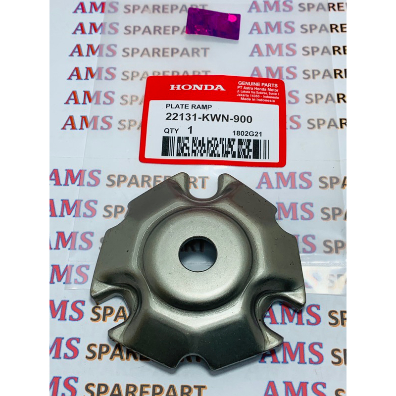 Jual PLAT TAHANAN/PLATE RAMP RUMAH ROLLER VARIO125,VARIO150,PCX150 KWN ...