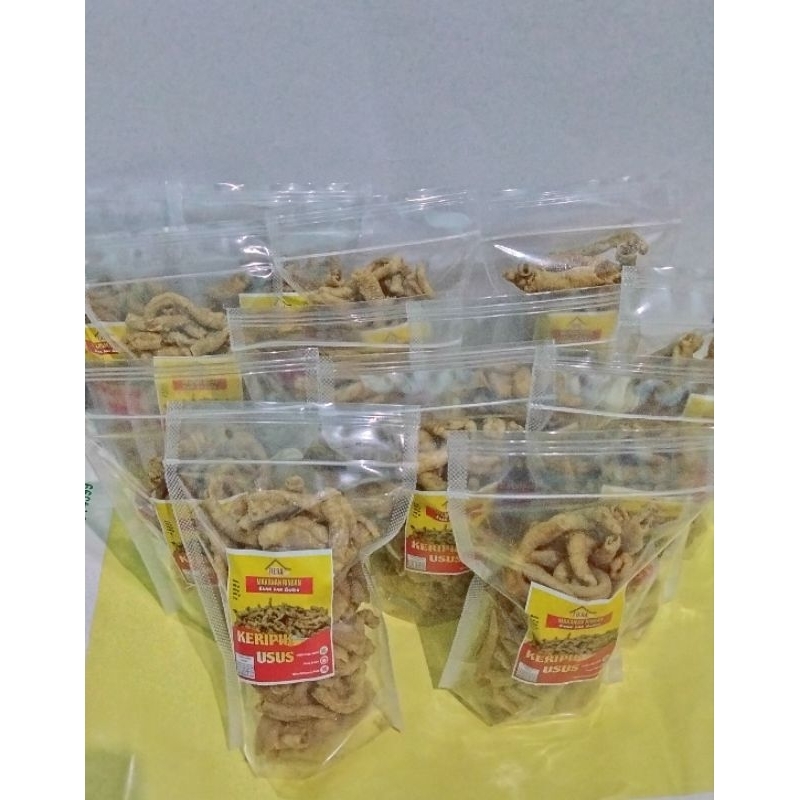 Jual Keripik Usus Ayam Crispy 100 gram | Shopee Indonesia